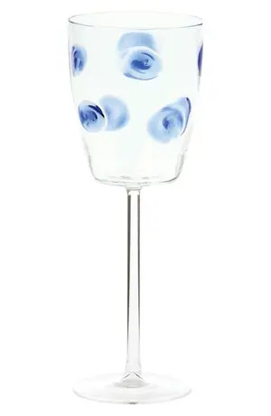 VIETRI Drop Wine Glass