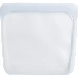 STASHER Sandwich Reusable Silicone Storage Bag - Clear