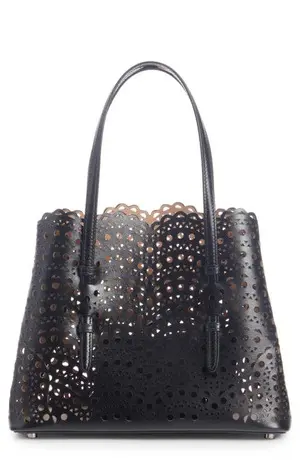 ALAÏA Alaïa Mina 25 Perforated Leather Tote