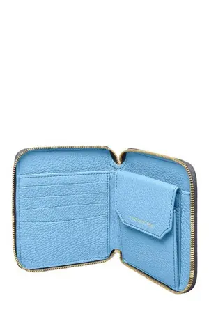 MAISON DE SABRE Small Leather Zip Around Wallet