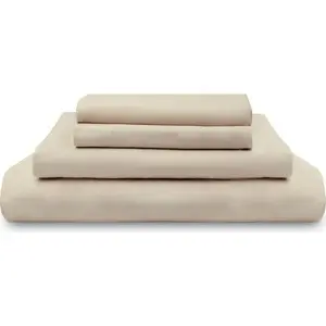 SIJO 400 Thread Count Organic Cotton Percale Sheet Set - Fog