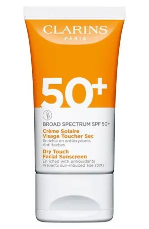 Clarins Dry Touch Face Sunscreen Broad Spectrum Spf 50+ - No Color