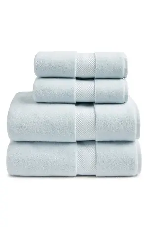 Nordstrom Organic Hydrocotton 4-piece Bath Essentials Set $116 Value Blue Drift