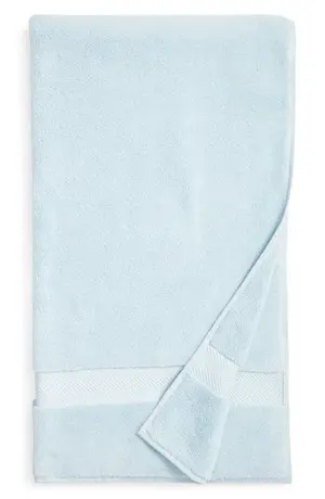 Nordstrom Organic Hydrocotton Bath Towel Blue Skyride
