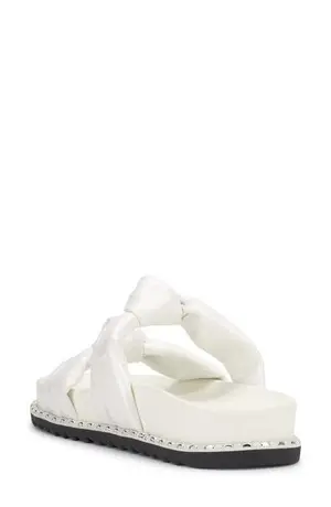Jessica Simpson Caralyna Platform Slide Sandal - White