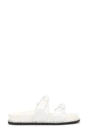 Jessica Simpson Caralyna Platform Slide Sandal - White