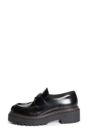 Prada Platform Loafer - Nero