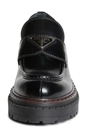 Prada Platform Loafer - Nero