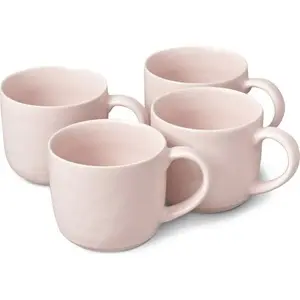FABLE The Mugs Set Of 4 Mugs - Blush Pink