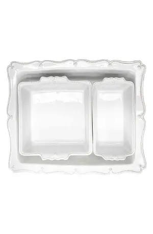 JULISKA Berry & Thread Set Of 3 Ceramic Baking Dishes