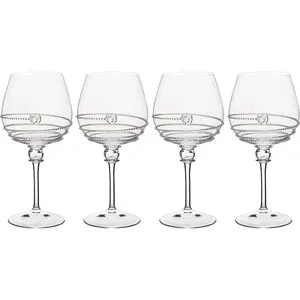 JULISKA Amalia Set Of 4 Red Wine Glasses - Clear