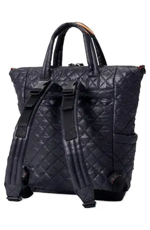 Mz Wallace Small Metro Quilted Nylon Utility Backpack