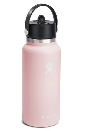HYDRO FLASK 32-ounce Wide Mouth Flex Straw Cap Water Bottle - Trillium