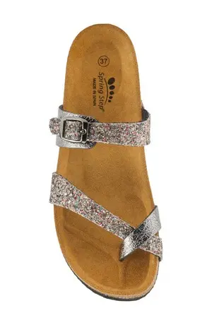 SPRING STEP SHOES Burch Platform Wedge Slide Sandal