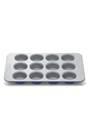 CARAWAY Nonstick Ceramic Muffin Pan - Navy