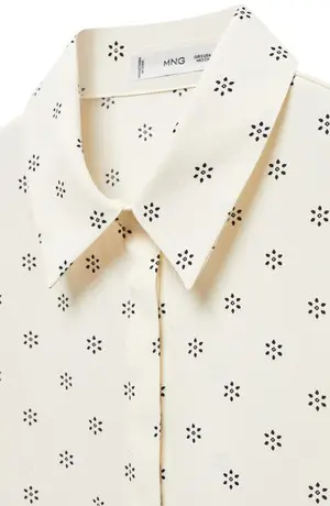Mango Regular Fit Flowy Shirt