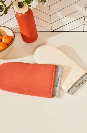 CARAWAY Set Of 2 Oven Mitts - Navy