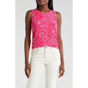 Vince Camuto Floral Sleeveless Top