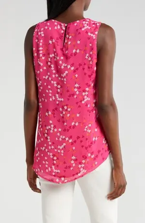 Vince Camuto Floral Sleeveless Top