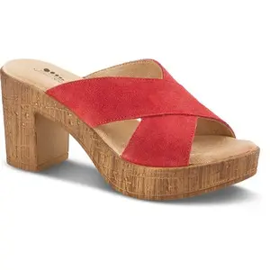 Spring Step Shoes Block Heel Sandals For Women