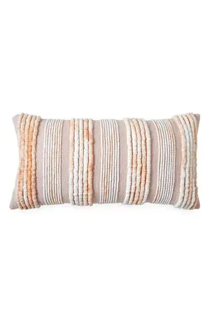 PERI HOME Space Dye Tufted Accent Pillow - Blush