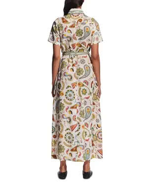 ALEMAIS Arcade Linen Shirt Dress