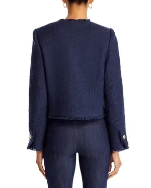 Cinq À Sept Christie Tweed Jacket - Navy