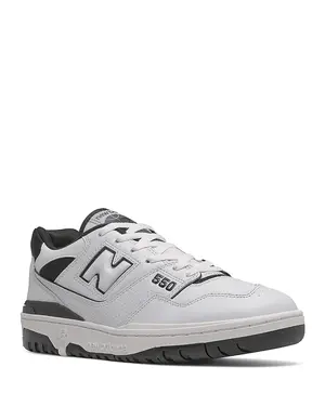 NEW BALANCE Bb550v1 Lace-up Sneakers - White