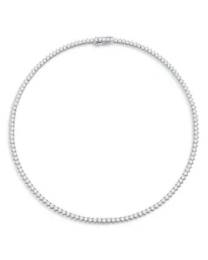 White Diamond Necklace Necklaces