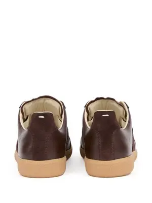 MAISON MARGIELA Replica Panelled Sneakers - Brown