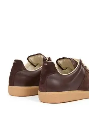 MAISON MARGIELA Replica Panelled Sneakers - Brown