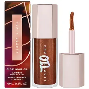 FENTY BEAUTY Fenty Beauty By Rihanna Gloss Bomb Oil Luminizing Lip Oil 'n Gloss Coppa Cookie