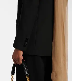 Saint Laurent Virgin Wool Blazer