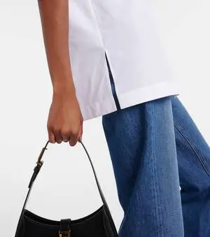 Versace Embroidered Cotton Bowling Shirt