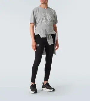 Loewe X On Active Logo Jersey T-Shirt - Grey | Editorialist