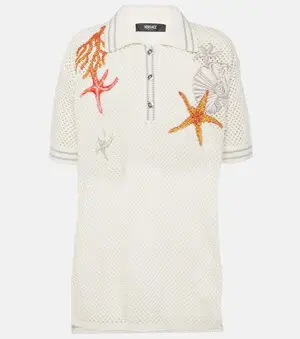 Versace Collared Polos For Men
