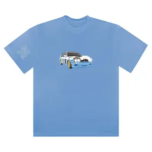 CACTUS JACK BY TRAVIS SCOTT Cactus Jack X Travis Scott Jackboys Vehicle T-shirt Iv - Blue