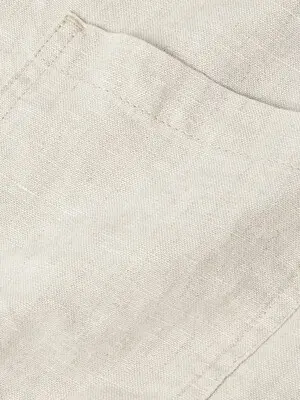 Mr P. Linen Overshirt - Neutrals