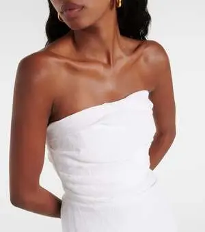 Tove Bridal Sabella Linen Maxi Dress