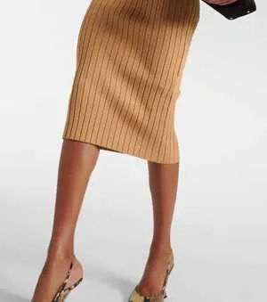 Sportmax Off-shoulder Midi Dress