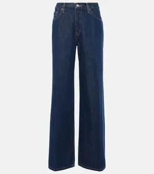 RE/DONE Palazzo Mid-rise Wide-leg Jeans
