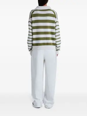 Proenza Schouler White Label Murphy Striped Sweater - White