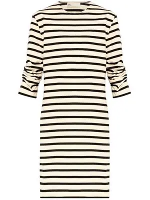 Tory Burch Stripe-pattern Cotton Dress