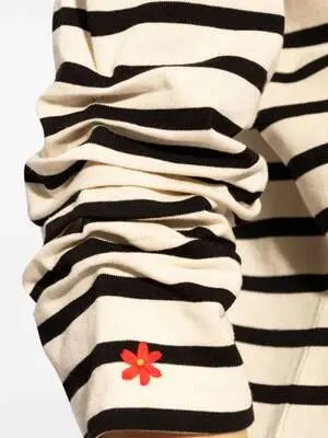 Tory Burch Stripe-pattern Cotton Dress