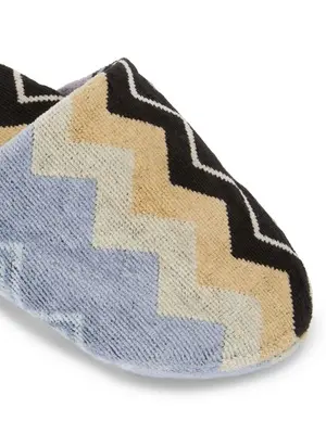 Missoni Giacomo Cotton Slippers - Blue