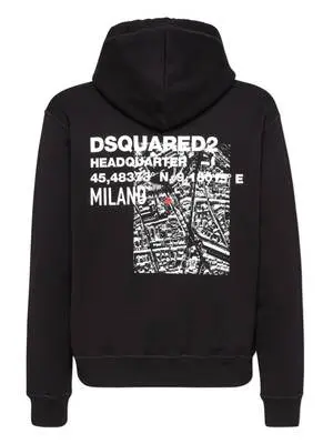 Dsquared2 Logo-print Cotton Hoodie