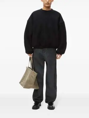 Alexander Wang Embossed Logo Tote Bag - Neutrals