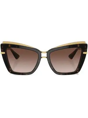 Dolce & Gabbana Double-layer Cat-eye Sunglasses