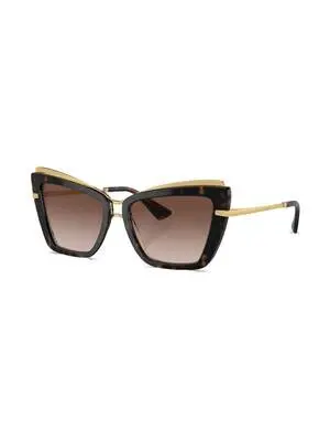 Dolce & Gabbana Double-layer Cat-eye Sunglasses