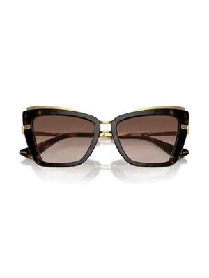 Dolce & Gabbana Double-layer Cat-eye Sunglasses